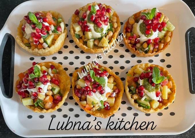Edible bowl snack (katori Chaat): Recipe by Lubna’s Kitchen - Cookpad