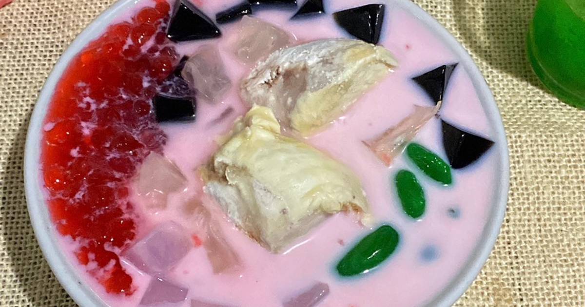 Resep Es Campur Kuah Susu oleh anif agustina - Cookpad