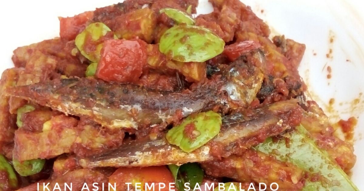 Resep Ikan Asin Tempe Sambalado oleh Da'pawon - Cookpad