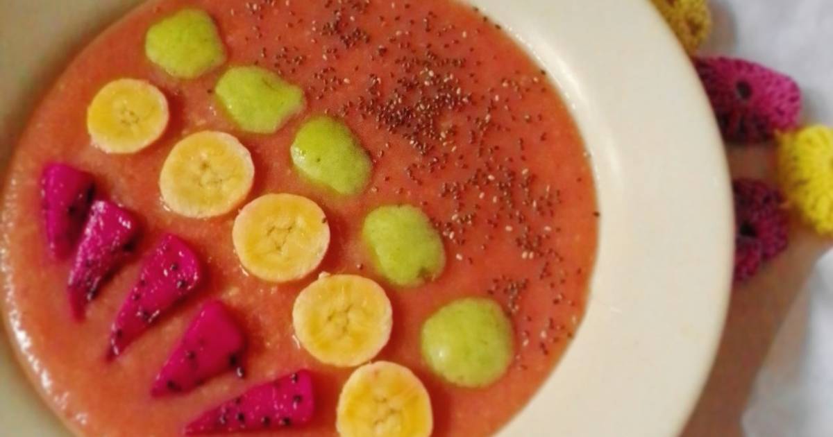 Resep Pink Guava smoothies oleh Kalisa Icha - Cookpad