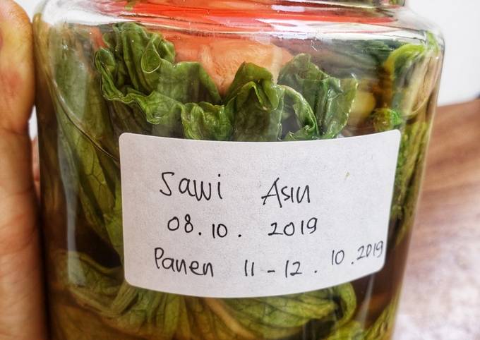 Resep Sawi asin Homemade / Fermentasi Sawi oleh nanacuisine_ - Cookpad