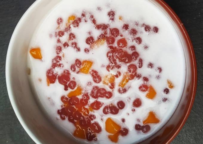 Resep Sagu Mutiara Nangka Kuah Santan oleh Noe - Cookpad