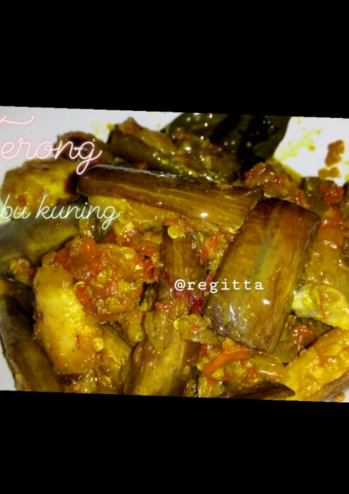 Resep Terong Bumbu Kuning oleh Regitta - Cookpad