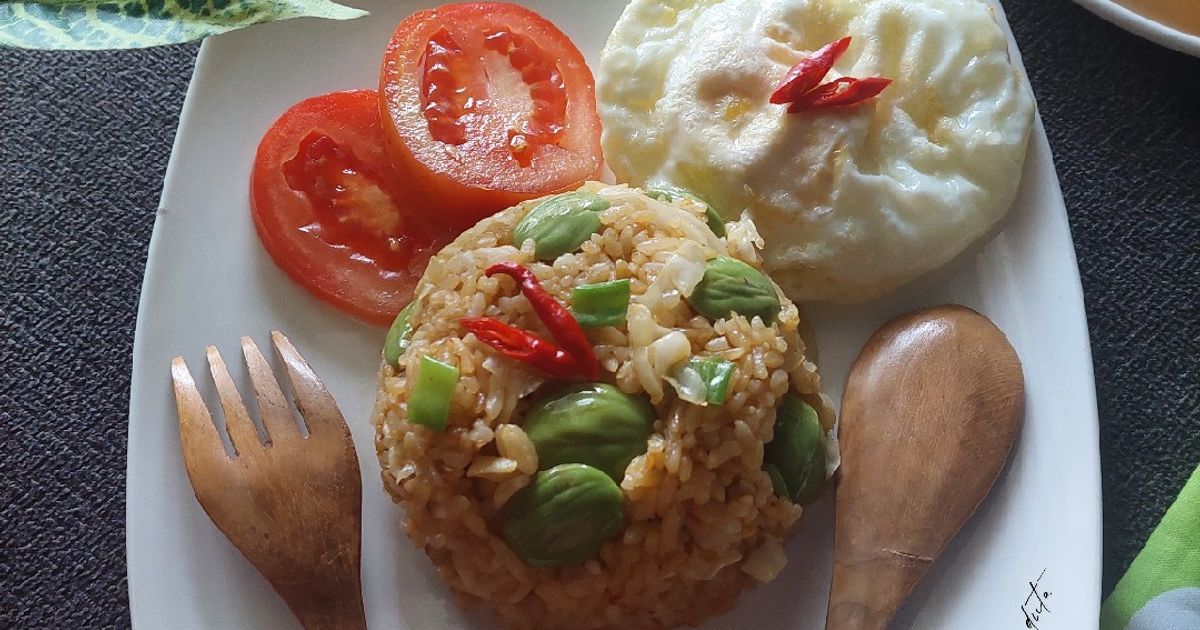 Resep Nasi Goreng Pete oleh Atika Duta - Cookpad
