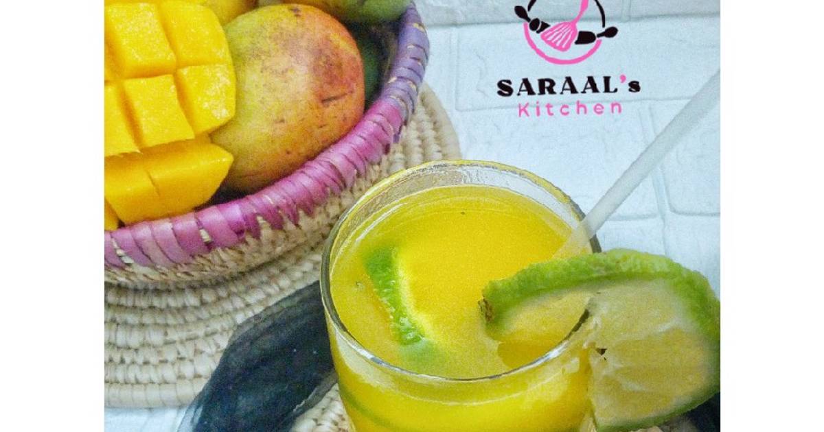 Mango juice girki daga saraal's Kitchen - Cookpad