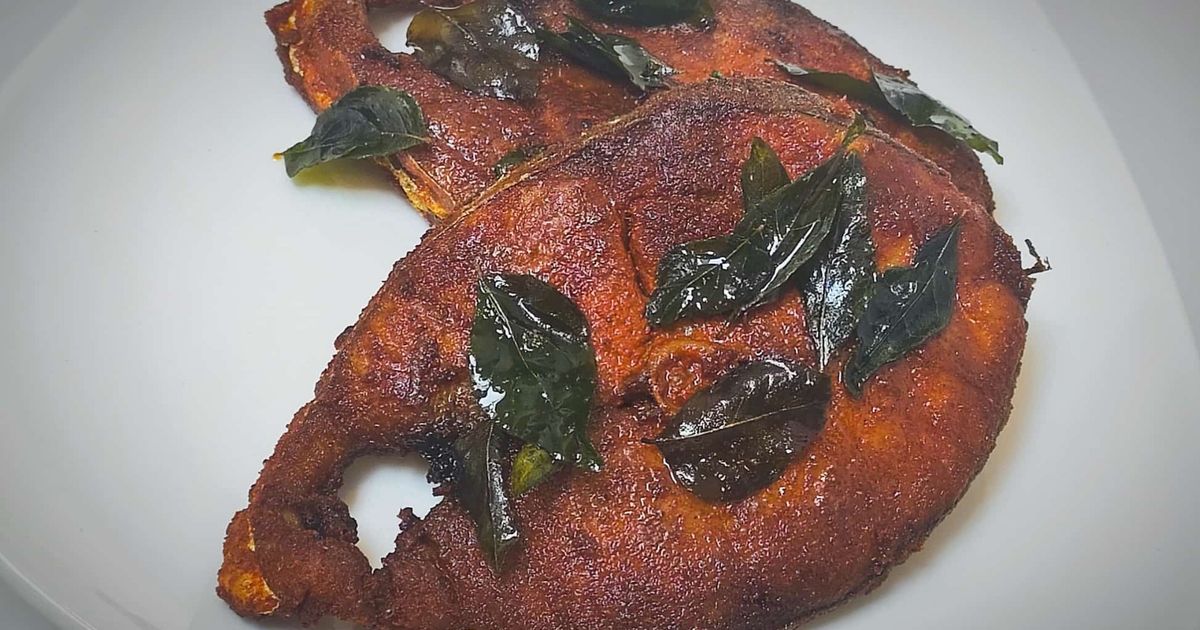 Simple King Fish Fry Recipe by Prasel - Cookpad
