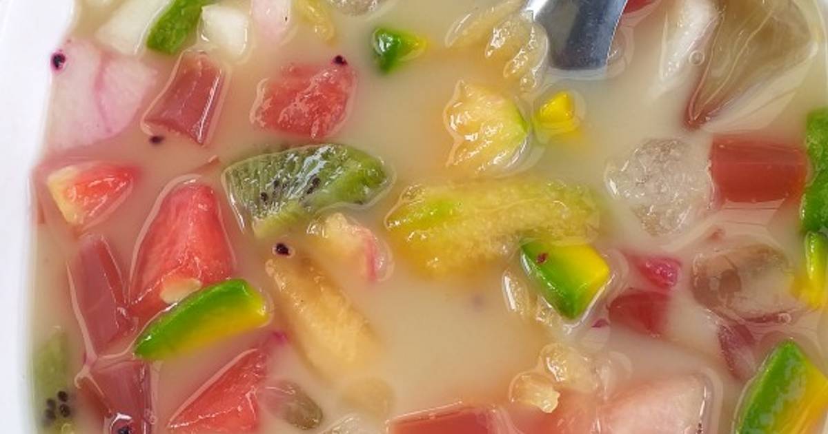 456 resep es buah melon apel enak dan mudah - Cookpad
