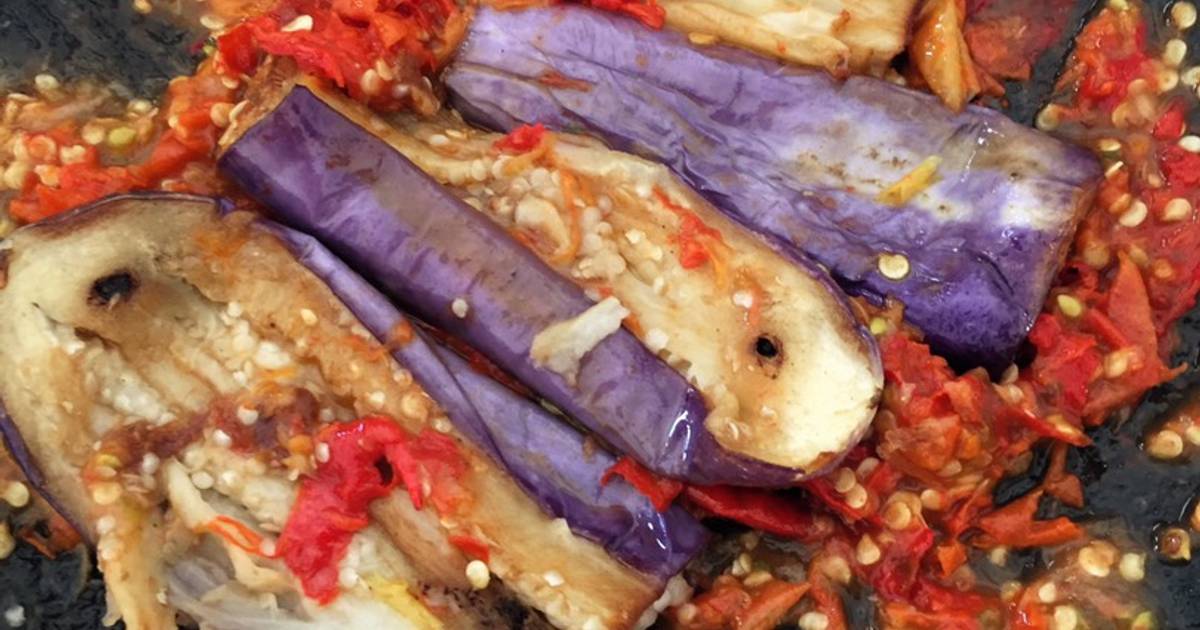 Resep Terong Penyet oleh rimaulin - Cookpad