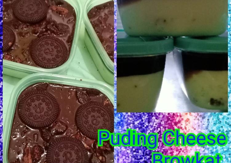 Resep Puding Cheese BrowKat oleh Fatma Faniez - Cookpad