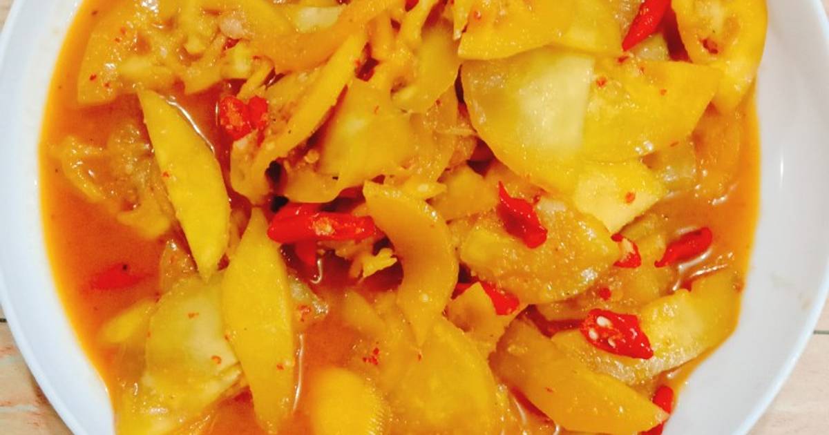 26 resep terong asam ebi enak dan mudah - Cookpad