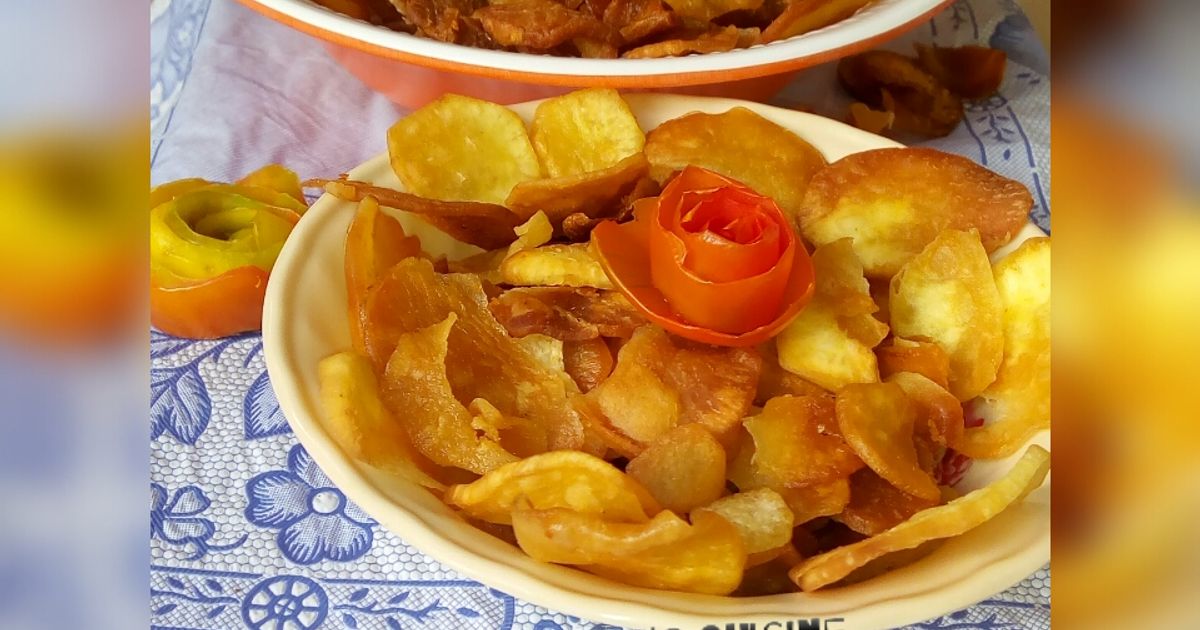 Sweet Crunchy Chips Recipe by Heedayah's Kitchen - Cookpad