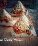 Resep nasi rames lezat mudah lengkap dengan lauknya