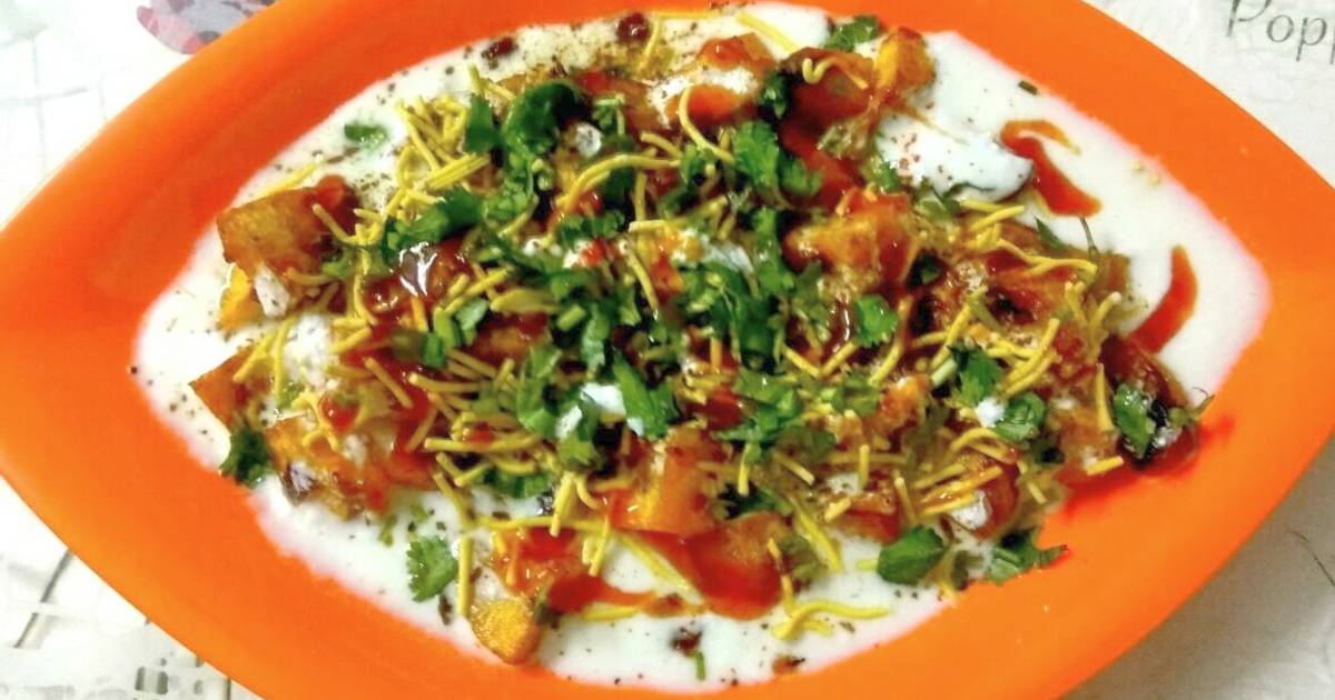 Fried potato chaat Recipe by Basna Bidisha Bal - Cookpad