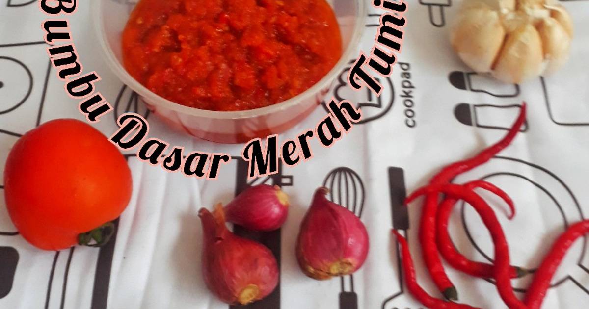 Resep Bumbu Dasar Merah Tumis oleh Mey's Cila - Cookpad