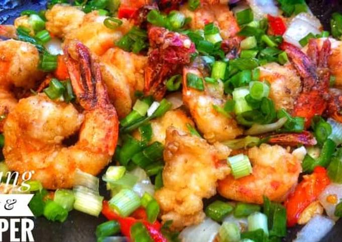 Resep Udang salt and pepper | udang garam dan lada oleh Dapur Dewi ...