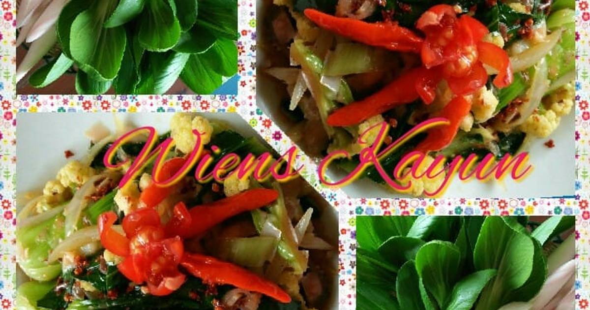 Resep Tumis Baby Pakchoi Brokoli Bunga Kecombrang oleh Wiens Kayun ...