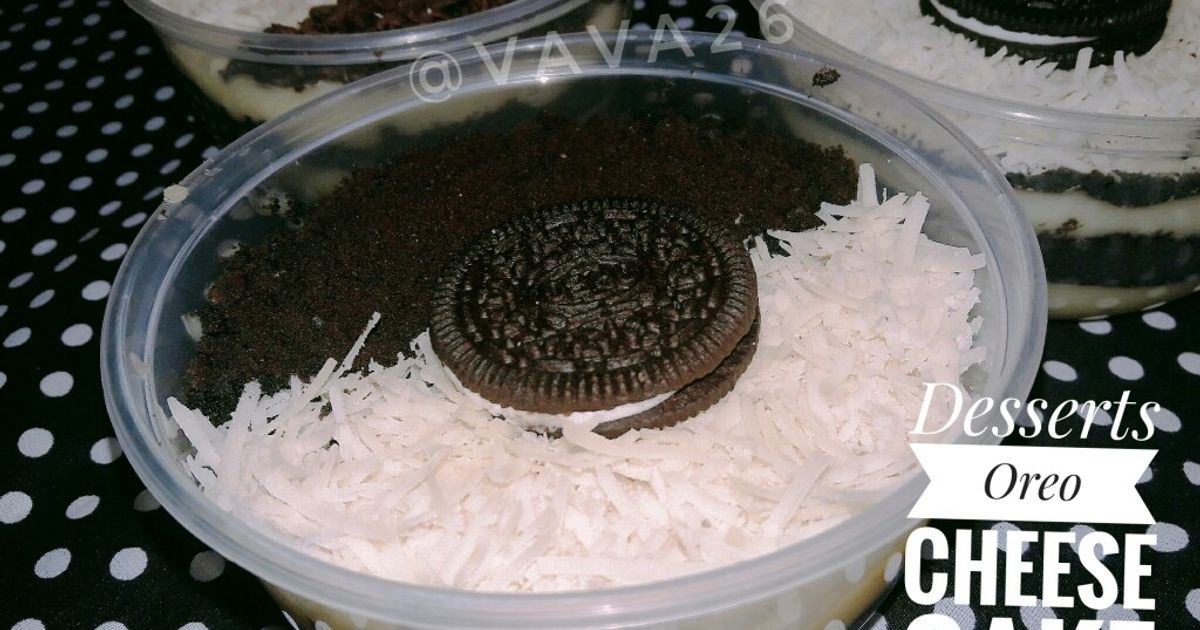 Resep Oreo Cheese Cake Lumer oleh vava.kitchen - Cookpad