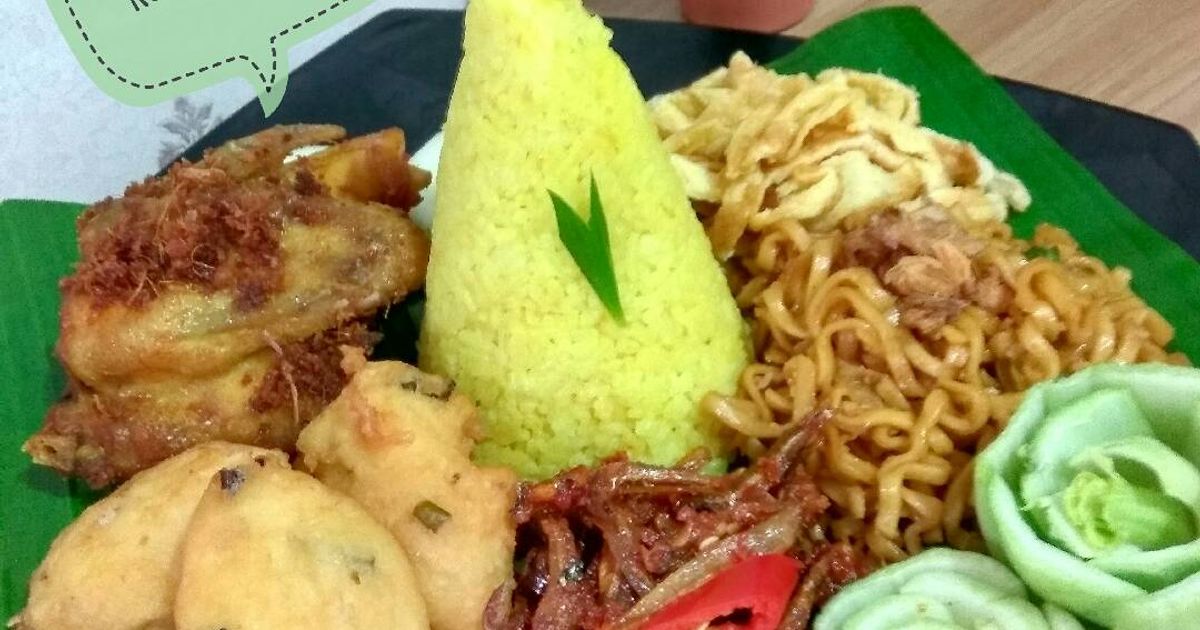57 resep nasi kuning tumpeng mini enak dan mudah - Cookpad