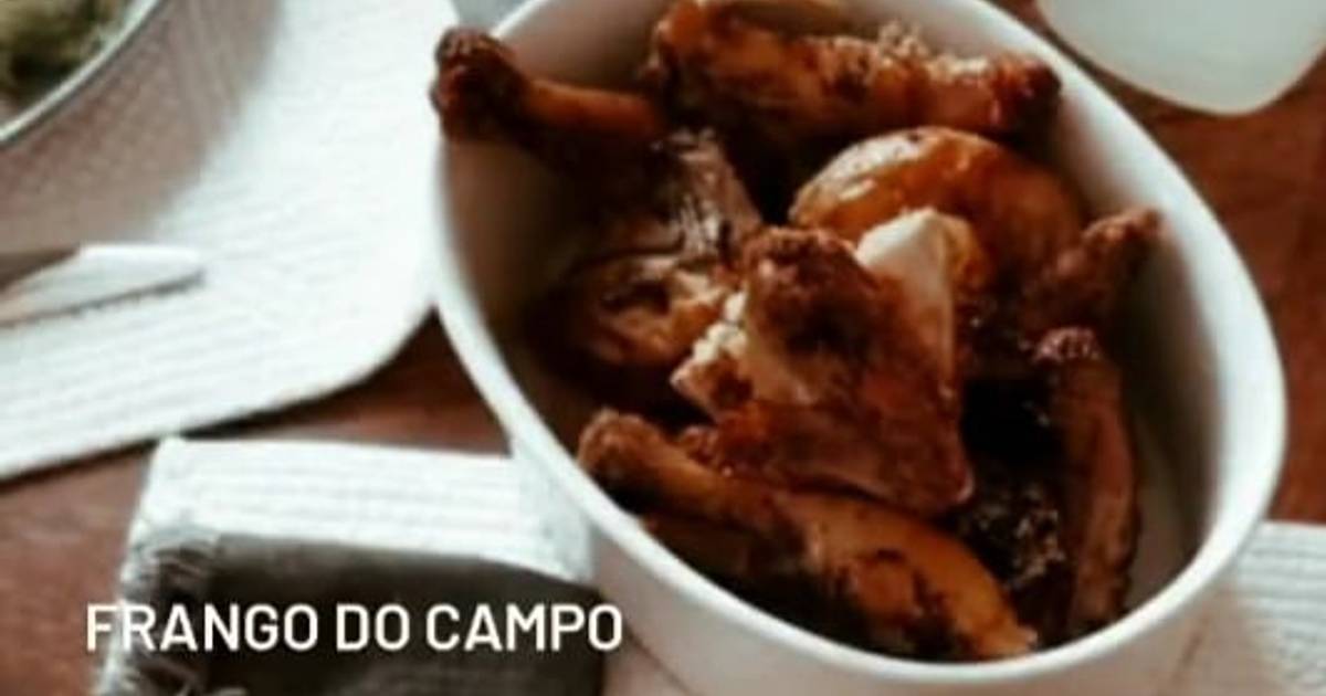 Frango do Campo no forno Receita por Dácia - Cookpad