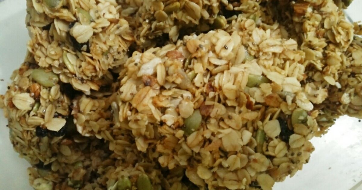 Resep muesli granola rumahan enak dan mudah - Cookpad