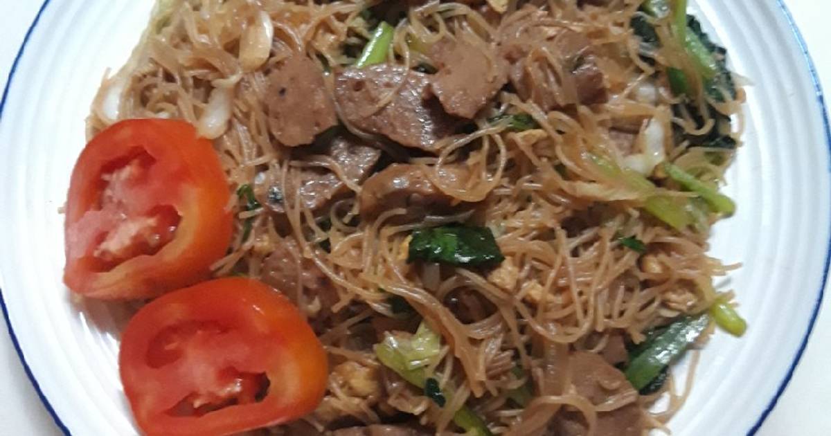 Resep Bihun goreng baso oleh Nia Agustina - Cookpad
