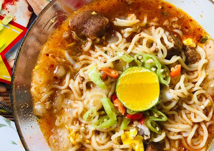 Resep Baso Aci Indomie Limau Kuit oleh Fonywd - Cookpad