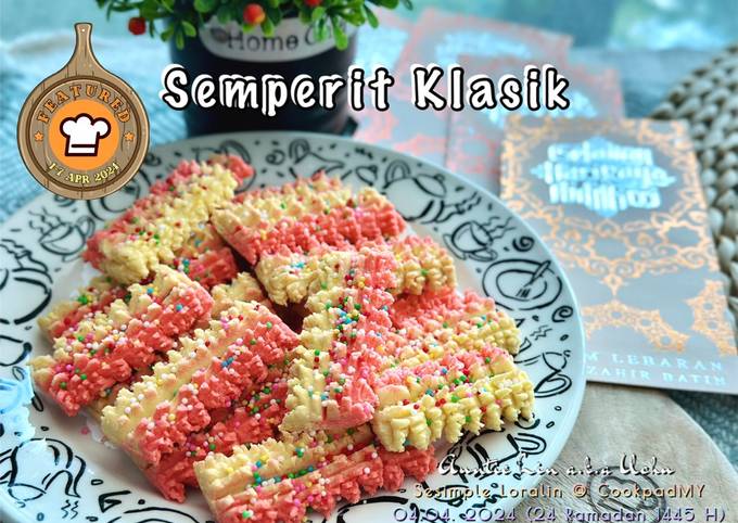 Resipi Biskut Semperit Klasik (Biskut Raya) oleh Sesimple Loralin - Cookpad