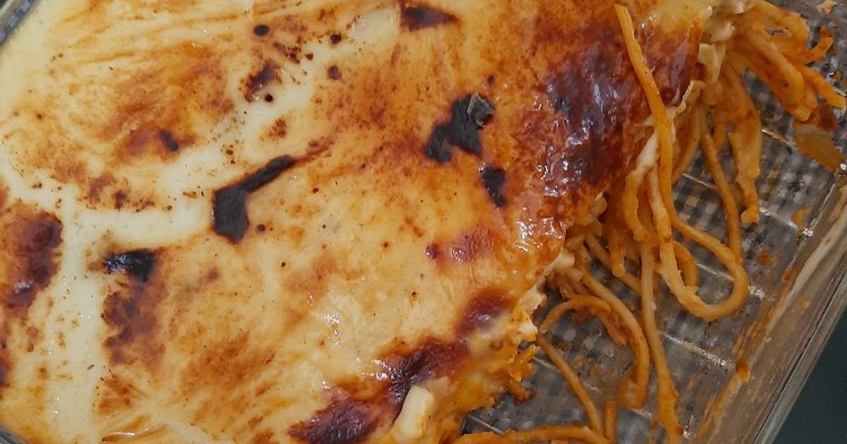 Resep Spaghetti Brulee Simple oleh laras - Cookpad
