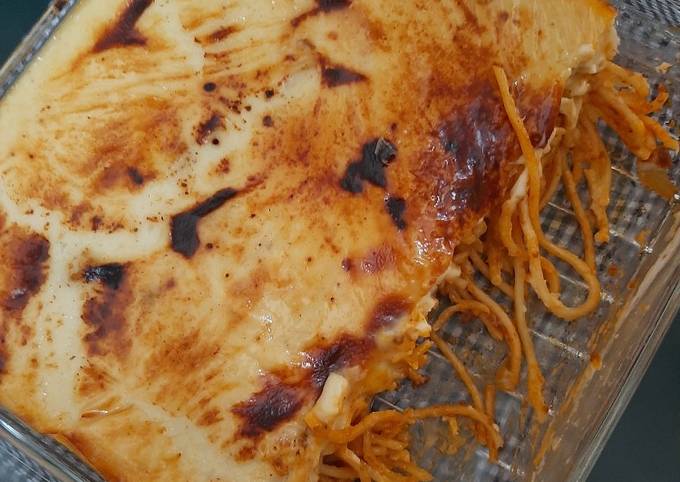 Resep Spaghetti Brulee Simple oleh laras - Cookpad