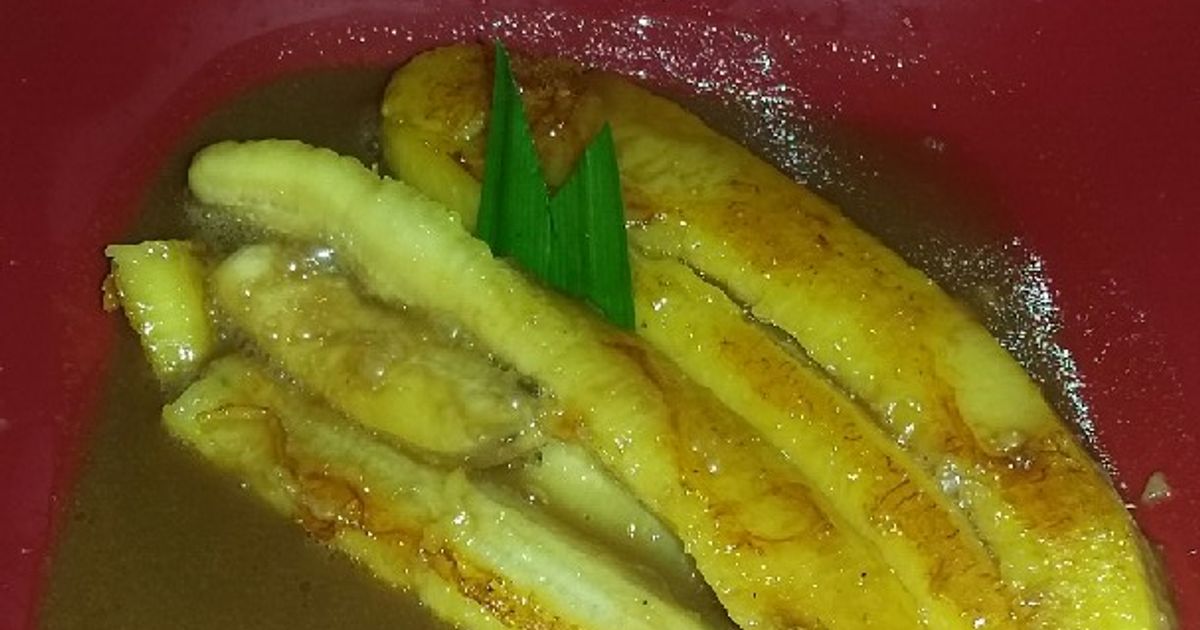 Resep Pisang Bakar Gula Merah (Kinca) oleh Otiw - Cookpad