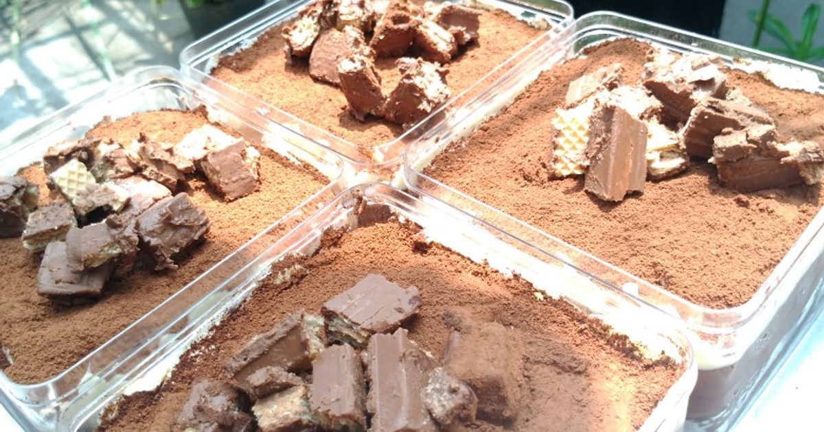 Resep Tiramisu Nutella Dessert Box oleh Lidya H. Waworuntu - Cookpad