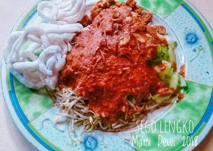 Resep Nasi Lengko/Sego Lengko khas Pantura oleh Dewi Purnamasari - Cookpad