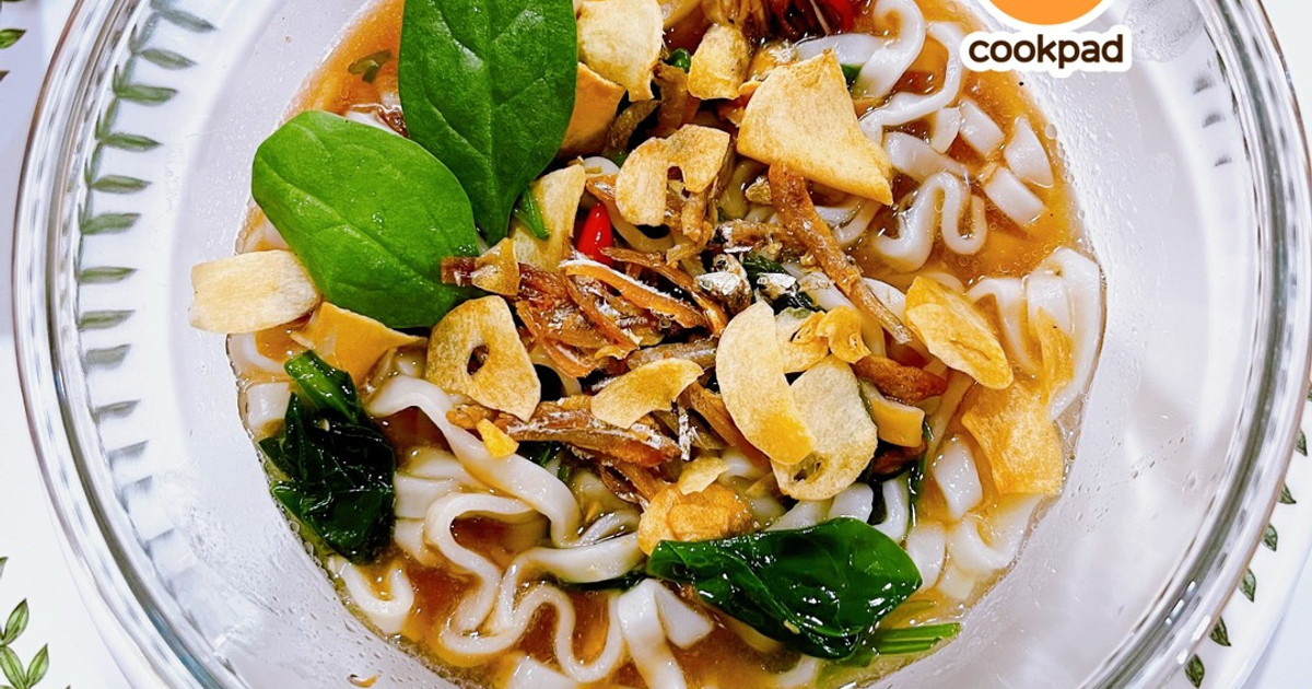 Resipi 👩‍🍳Pan Mee Sup Bayam oleh Mahadiah - Cookpad