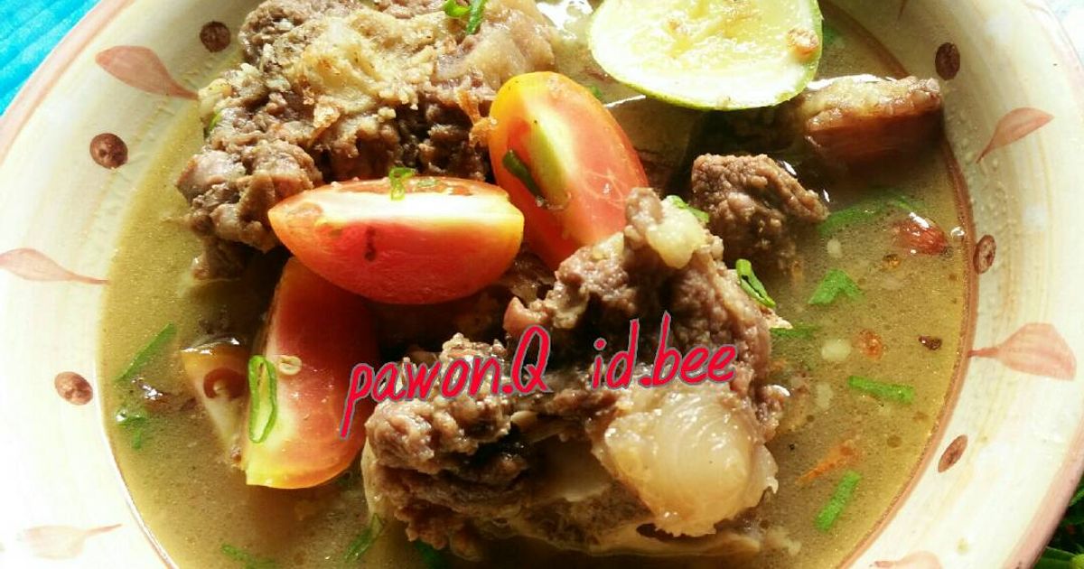 Resep Soto Buntut Sapi Q oleh Pawon.Q Ida.bee - Cookpad
