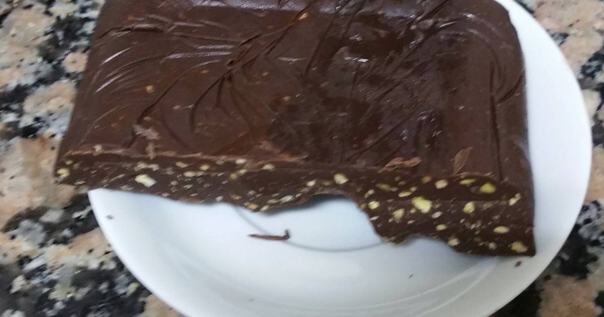 Turrón de pistacho Receta de Conchy Domper Franco- Cookpad