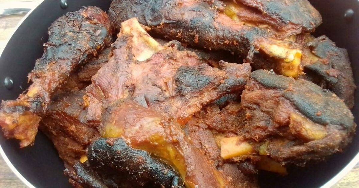 Grilled Goat Meat Recipe by Mawreen Senan - Cookpad