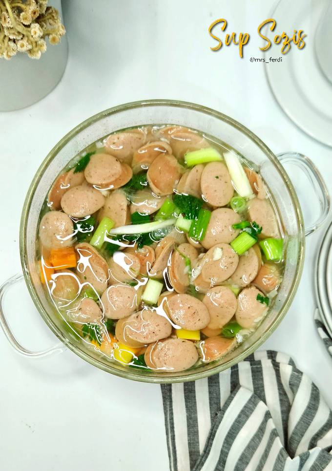 Resep Sup Sozis simple dan Enak oleh Mrs. Ferdi - Cookpad