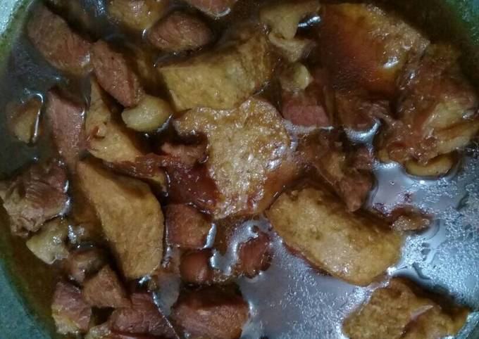 Resep Semur Daging Babi oleh Osther Line Sagar - Cookpad