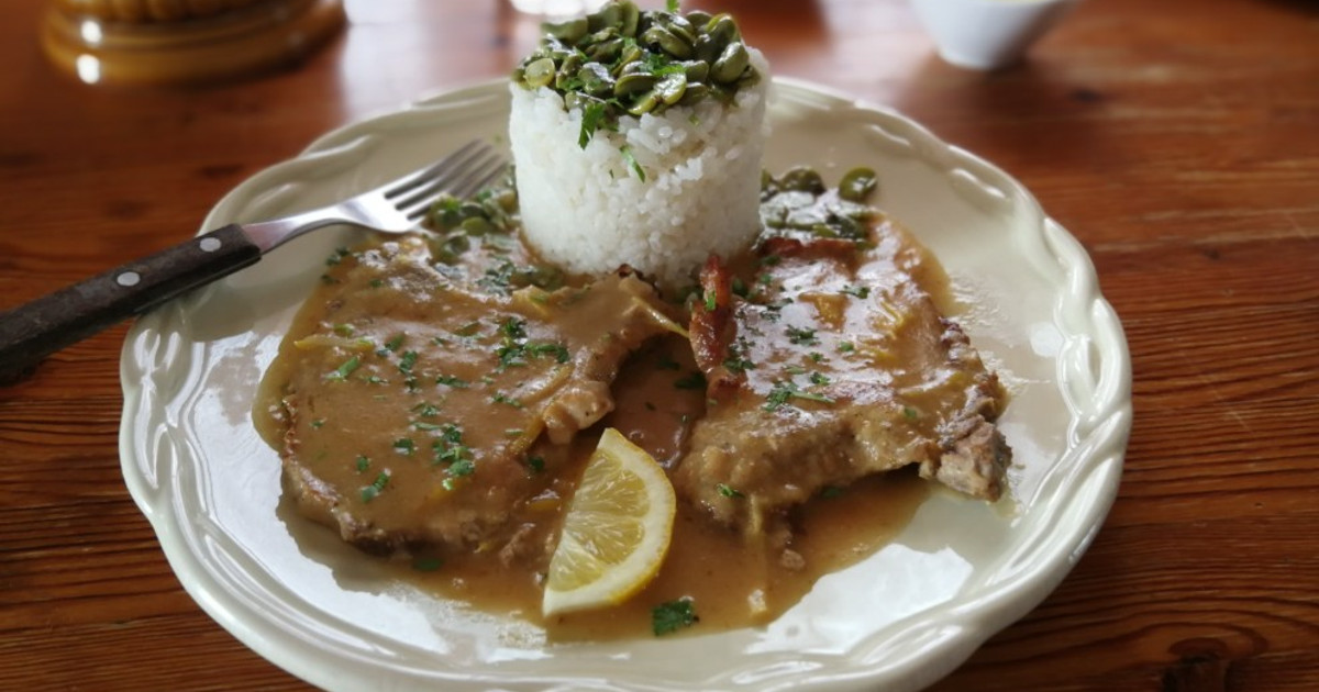 Chuleta De Cerdo En Salsa Al Limón Receta de "cocinar con jorgette ...