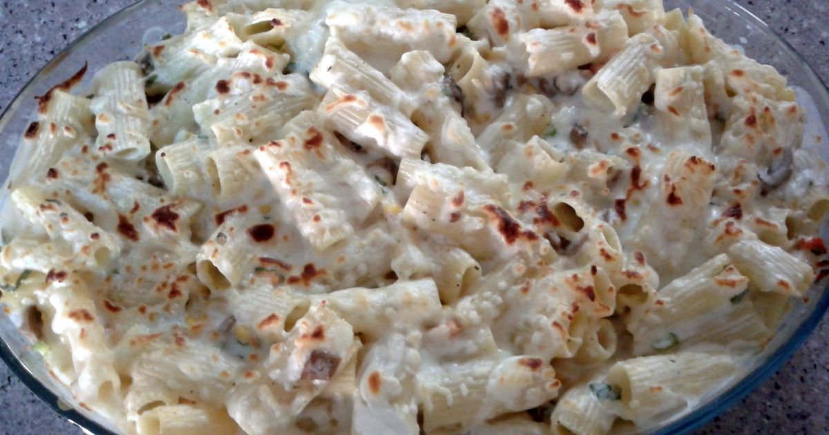 Regatoni With Chicken Recipe by halloush