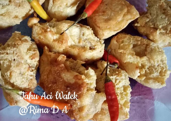 Resep Tahu Aci walek kriuk oleh Rima D. Anggraeni - Cookpad