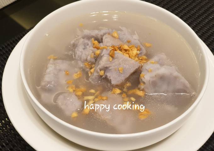 Resep Sup Talas Pontianak oleh Marlin - Cookpad