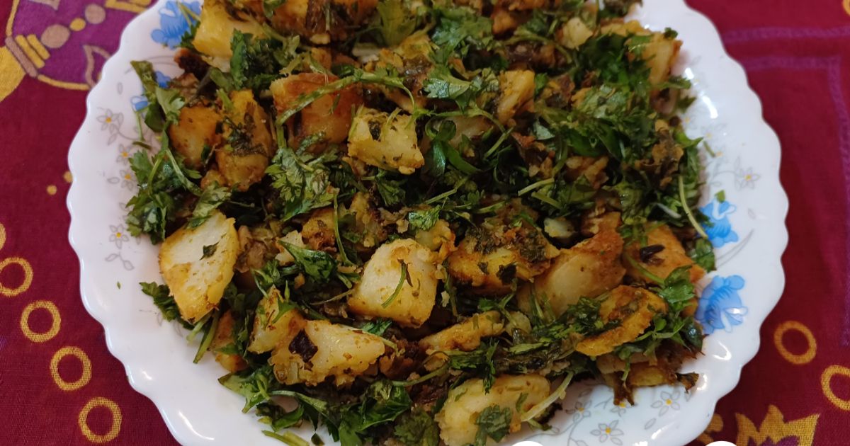 Dhaniya Aloo Recipe by ZMA - Cookpad