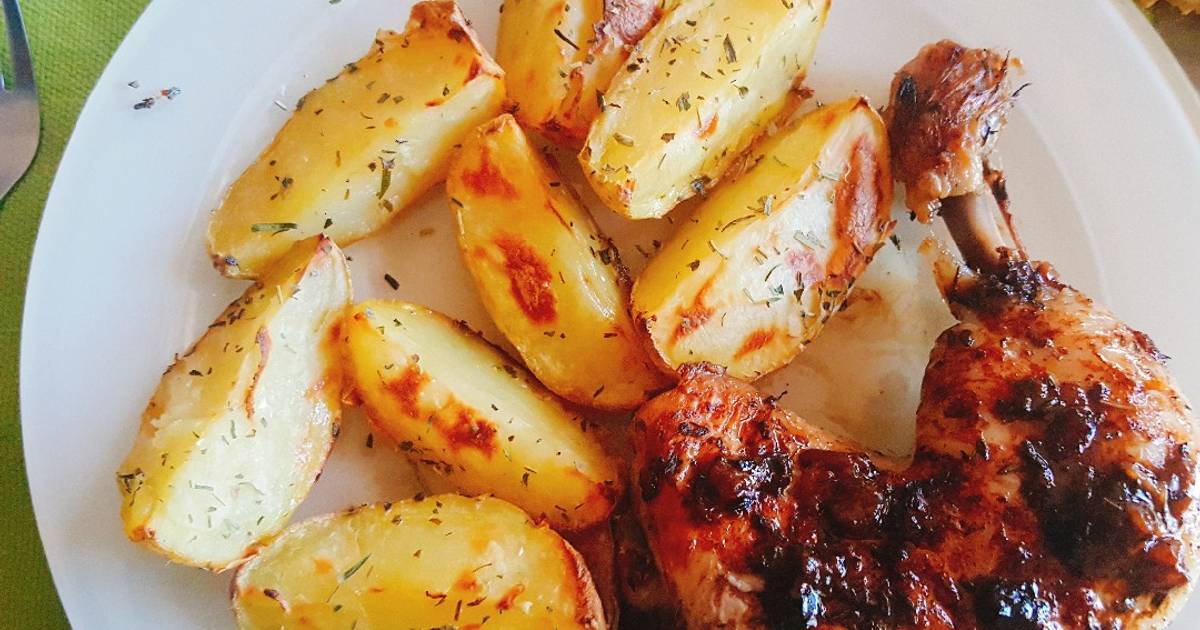 Pollo en piezas al horno - 75 recetas caseras- Cookpad