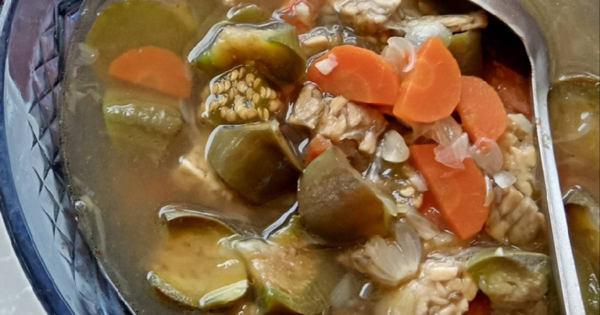 Resep Sayur terong tanpa santan oleh Nahar Eryani - Cookpad