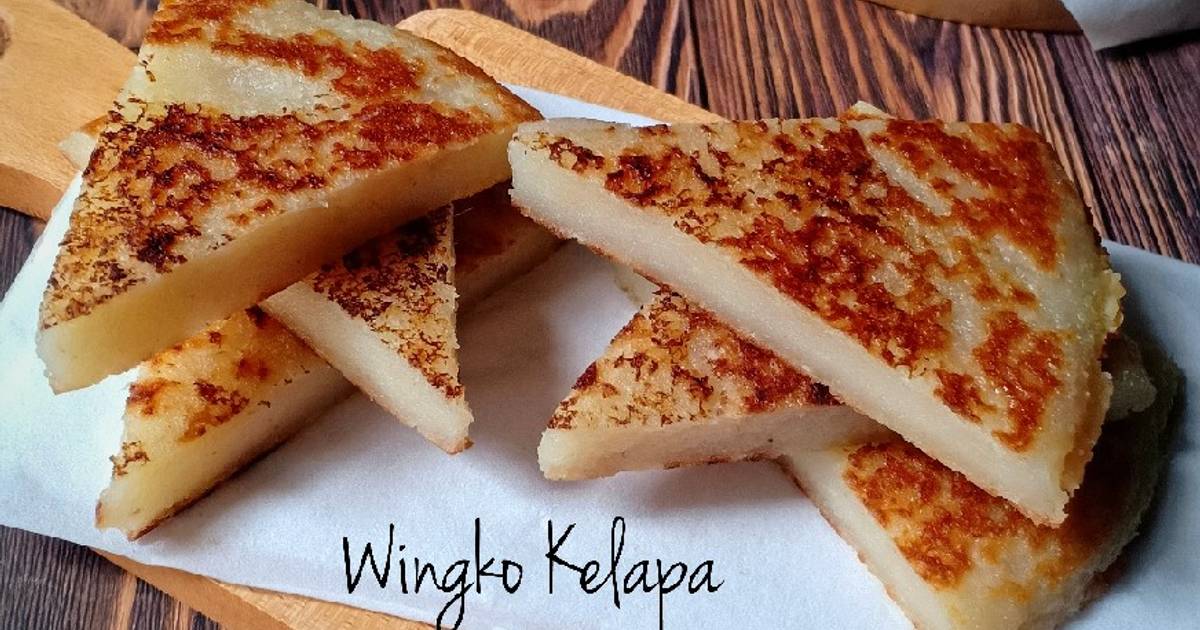 Resep Wingko Kelapa Singkong oleh Oknisa Carolina - Cookpad
