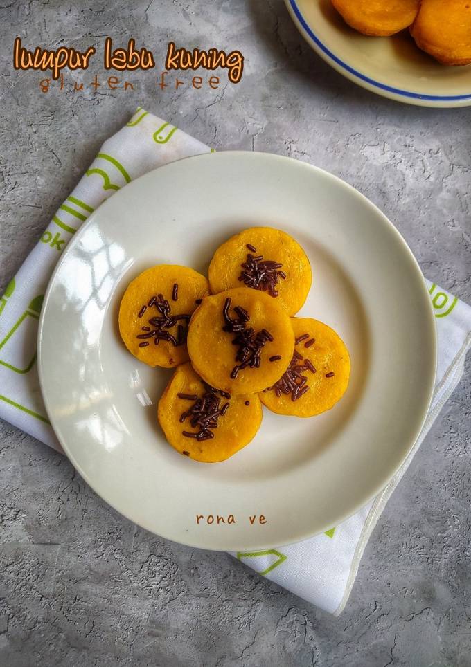 Resep Lumpur labu kuning gluten free low sugar oleh Rona Ve - Cookpad
