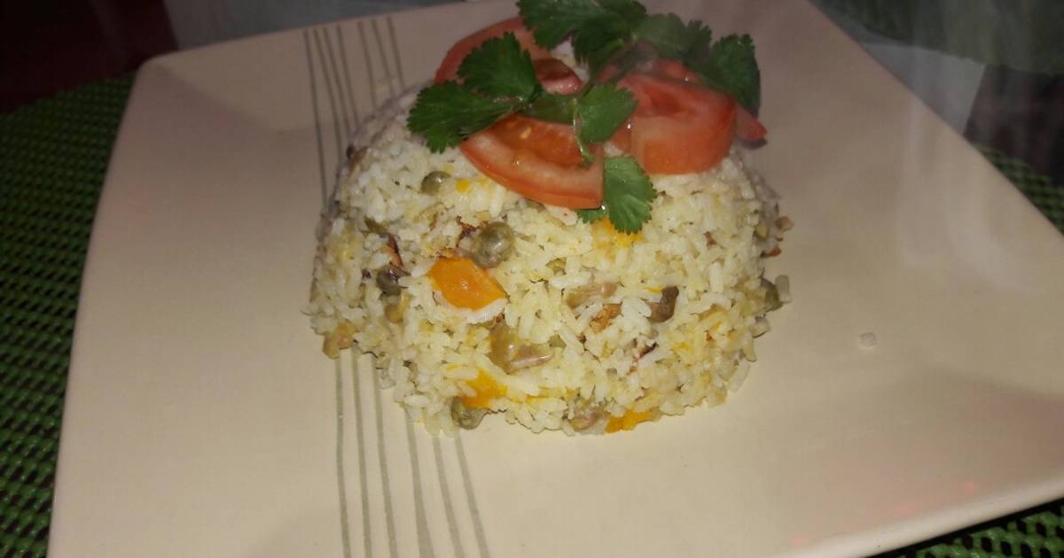 Moro de guandules con coco Receta de Yudelka Duarte- Cookpad