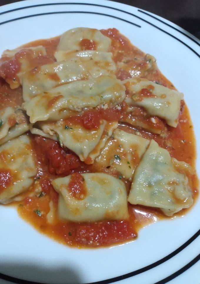 Ravioles caseros de Beba Receta de Las Recetas de Silvi- Cookpad