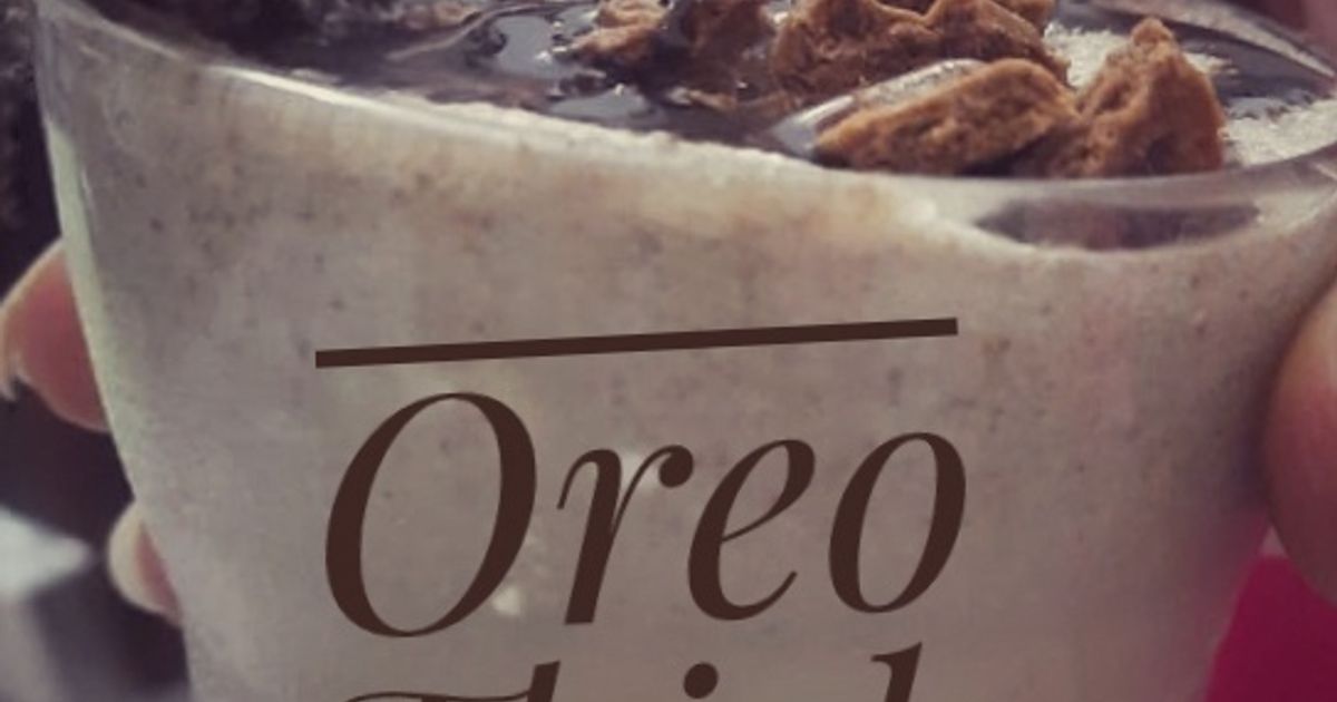 Oreo Thick Shake Recipe By Pooja Ladva